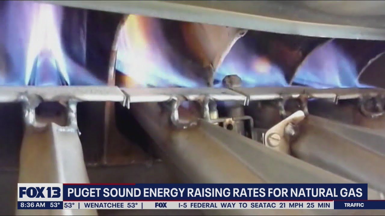 Puget Sound Energy raising rates for natural gas | FOX 13 Seattle - YouTube