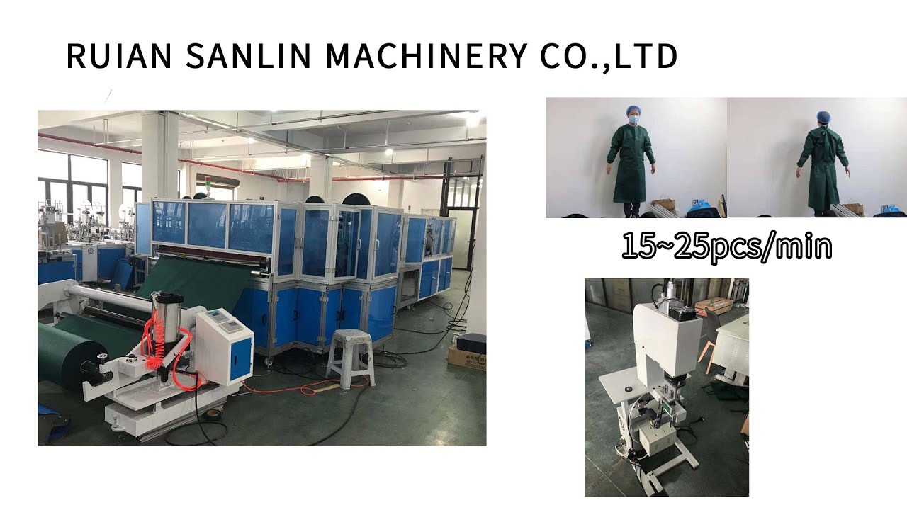 You have never seen a protective clothing machine.The production ...