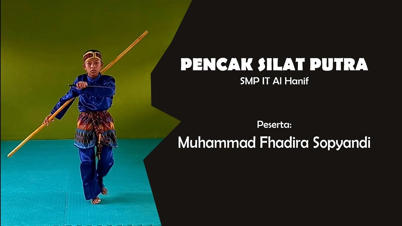 Pencak Silat Putra | SMPIT AL HANIF.| FLS2N KABUPATEN CIANJUR - YouTube