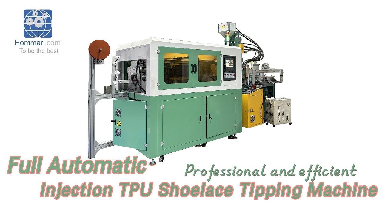 Full automatic hoodie drawcord tipping making machine - YouTube