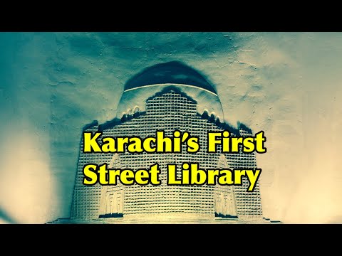 Karachi’s First ever Street Library - YouTube