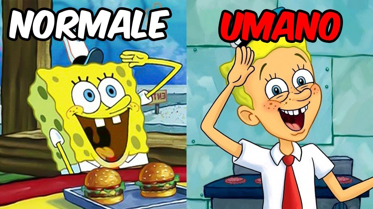 Personaggi Di Spongebob Squarepants Come Esseri Umani SpongeBob