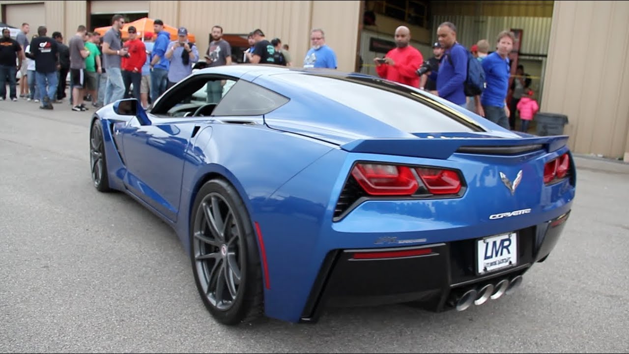 1000+whp Supercharged C7 Corvette! Exhaust note and Dyno Pull! (Most ...