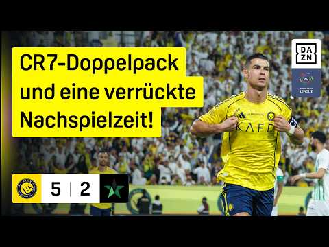 Ronaldo & Mané treffen doppelt: Al-Nassr - Al-Najma | Saudi Pro League | DAZN Highlights
