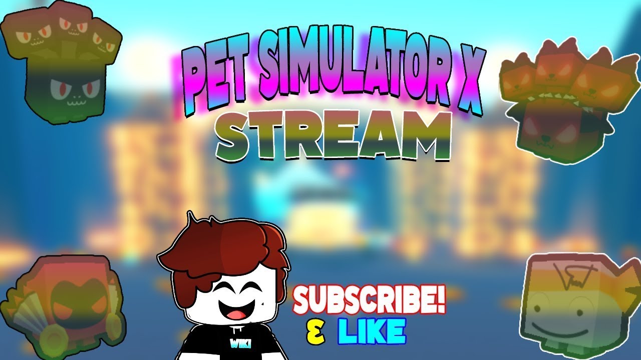 Pet Simulator X *LIVE* (800 SUBS FOR NEXT GIVEAWAY!!) - YouTube