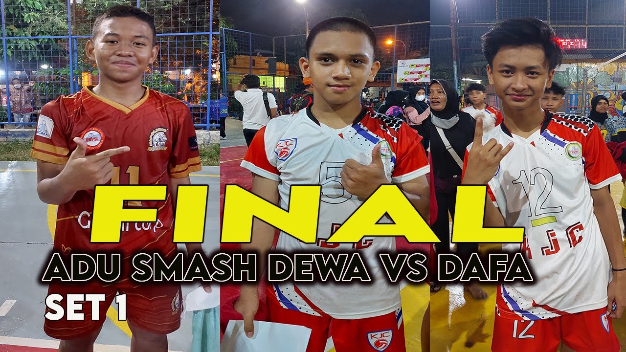 FINAL HEBOH !! 2 D DEWA VS DAFA SAPUTRA - KJC LAWAN NAPOLEON SET 1 - YouTube