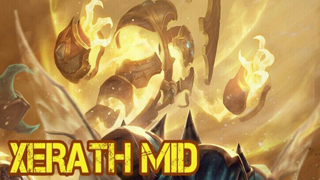 Guardian of the Sands Xerath Mid-League of Legends Gameplay - YouTube
