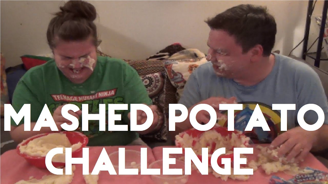 MASHED POTATO CHALLENGE -- SUNDAY FUN DAY -- CHALLENGE WARS - YouTube