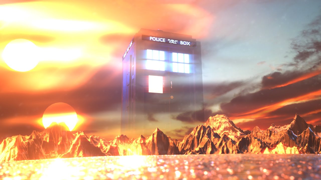 Tardis Landing on Gallifrey animation - YouTube
