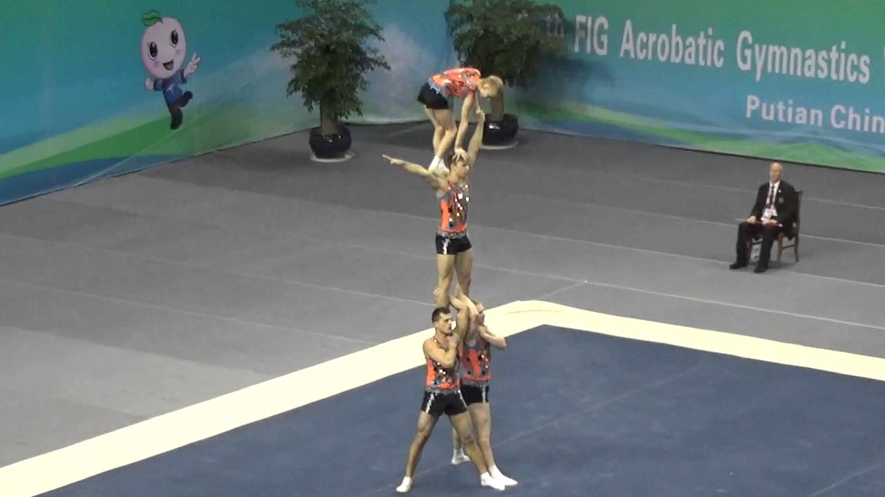 Russian Federation2--25th Acrobatic Gymnastics World Championships 2016 ...