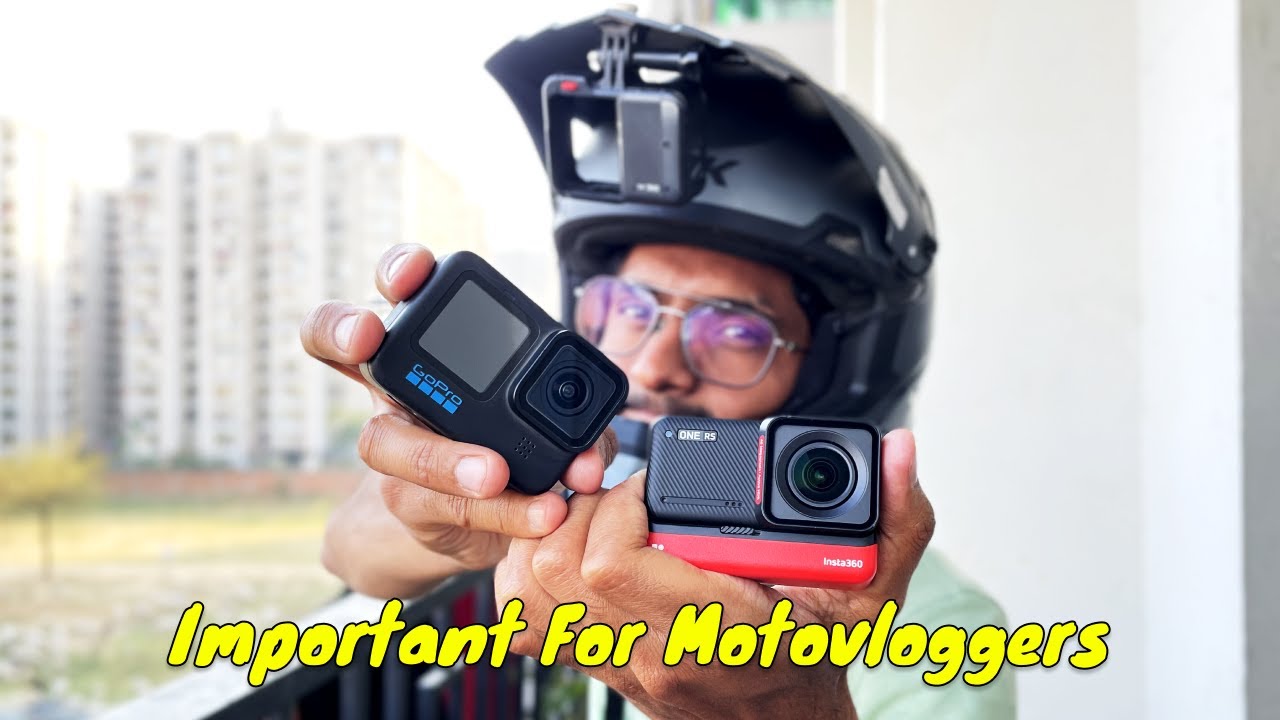 Insta 360 VS GoPro For Moto Vlog - YouTube