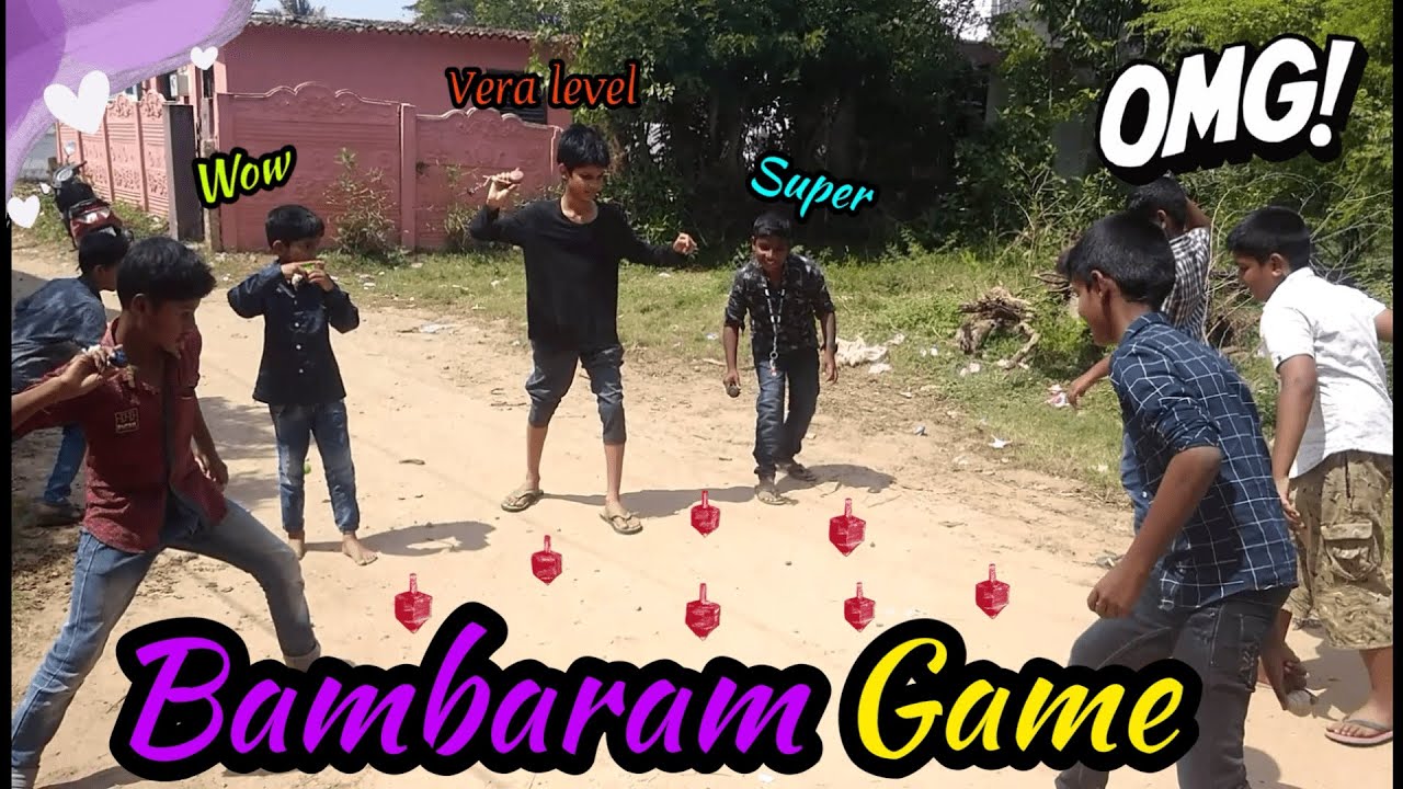 Bambaram Game!!!(SpinTop) - YouTube
