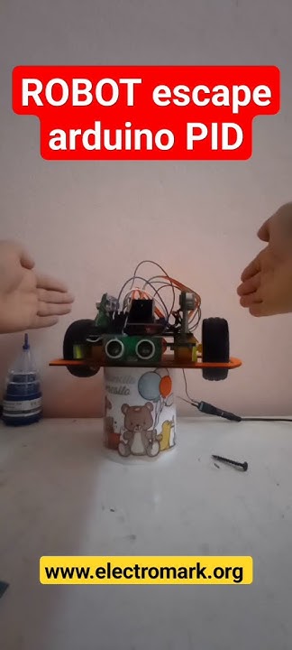 Robot Escape Seguidor De Pared Basado En Arduino Con Pid Repositorio En Nuestro Github Arduino