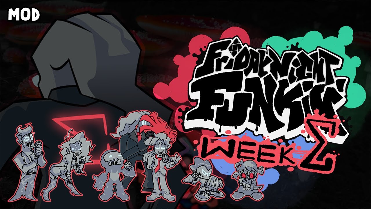 Week Sigma v1.0 FULL WEEK hard. Friday Night Funkin. FNF mod showcase ...