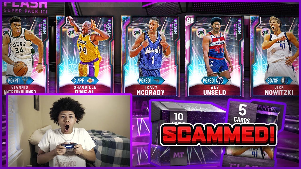 OMG THESE PULLS... 2K SCAMMED ME OPENING THE NEW FLASH SUPER PACKS ...
