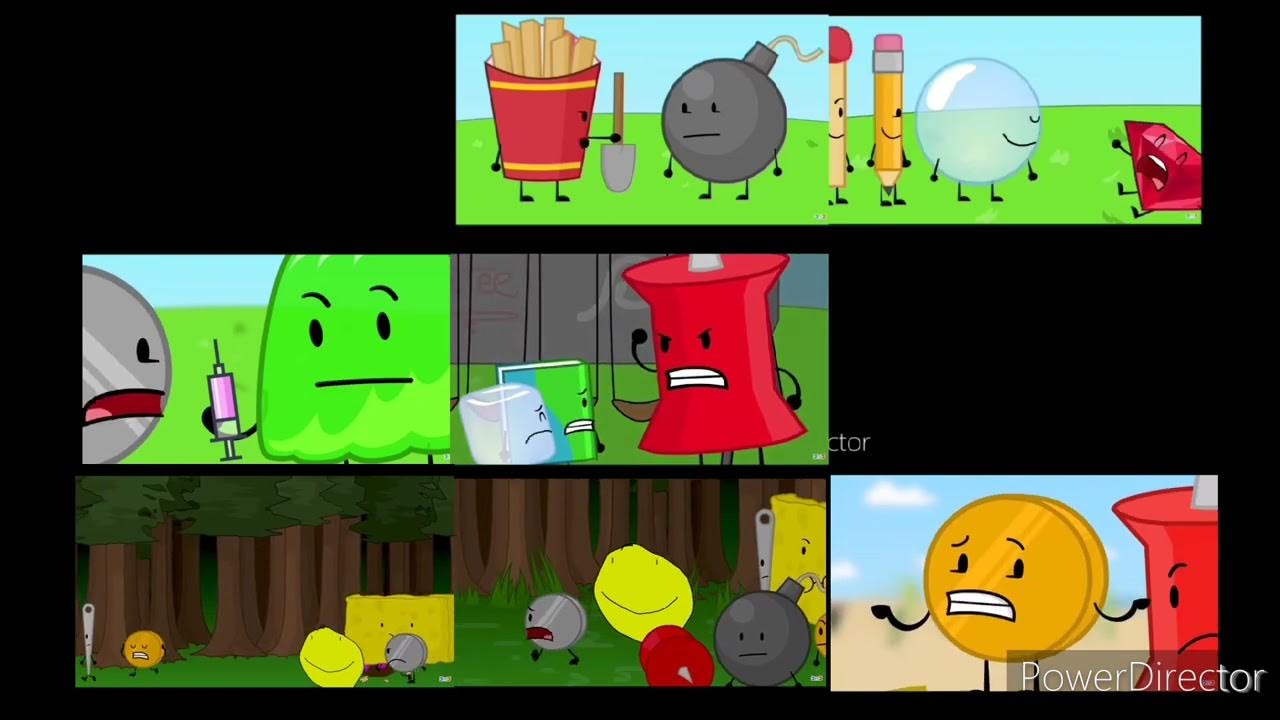 all BFDIA Episodes Mashup - YouTube