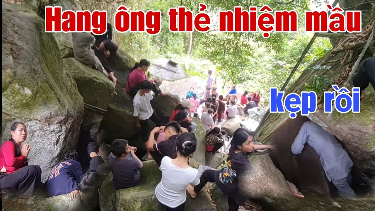 Chui hang ông thẻ núi ông cấm .không dễ đi qua đâu - YouTube