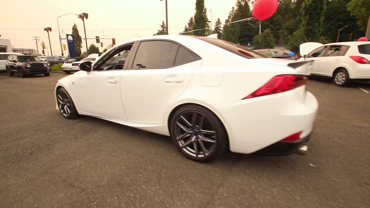 2016 Lexus IS 300 | Eminent White Pearl | G5001485 | Redmond | Seattle ...