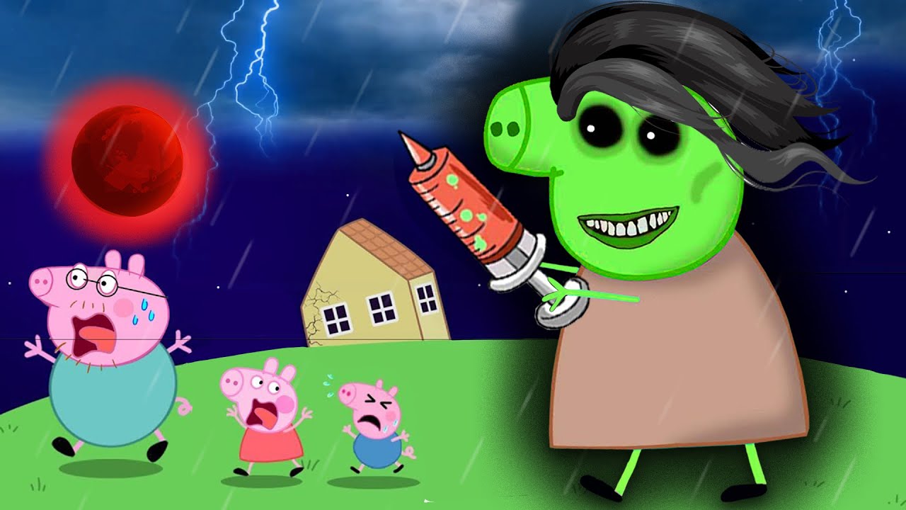 PEPPA PIG TURNS INTO A GIANT ZOMBIE | Peppa Sad Story | Peppa Pig Funny ...