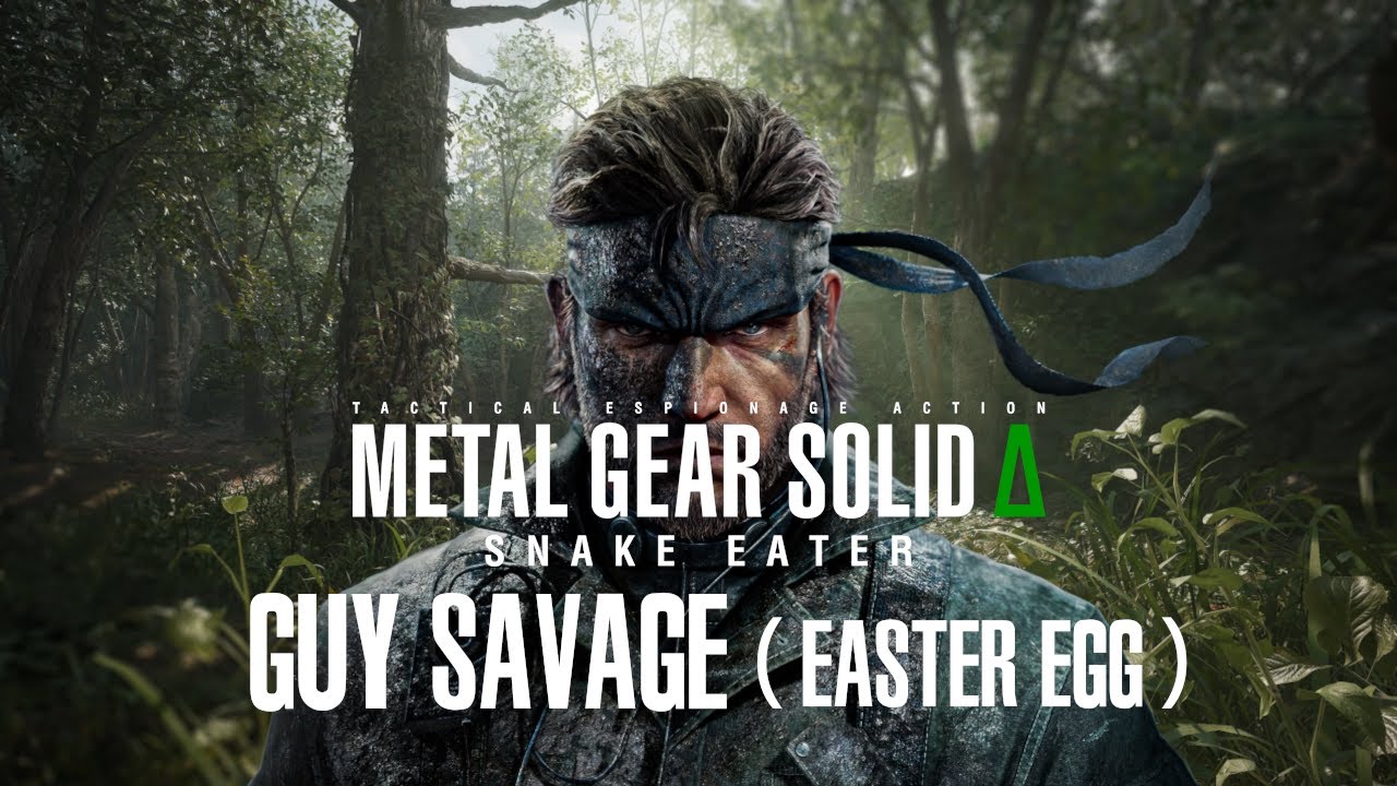 METAL GEAR SOLID 3 Delta 🔺Parte 7 - Guy Savage Easter Egg Secreto 🤫 ...