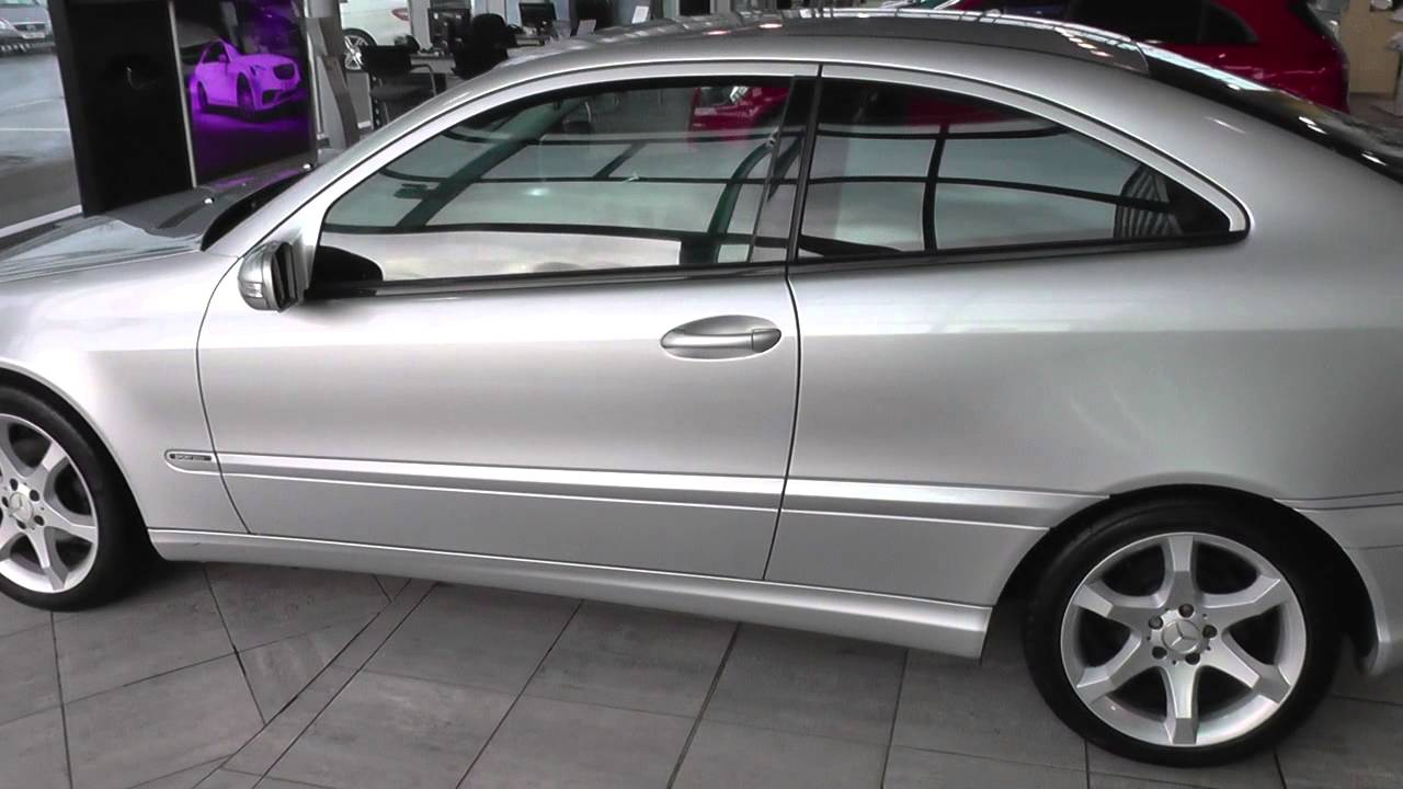 Mercedes-Benz C CLASS C180K Sport 3dr Auto U24903 - YouTube