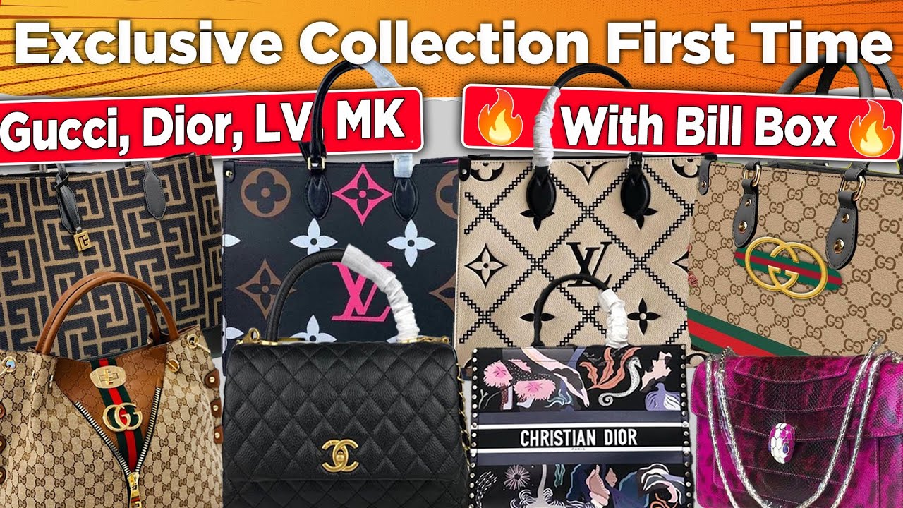 Luxury & Celebrity Bags || Branded Bags with Bill 😍 1300/- Starting ...