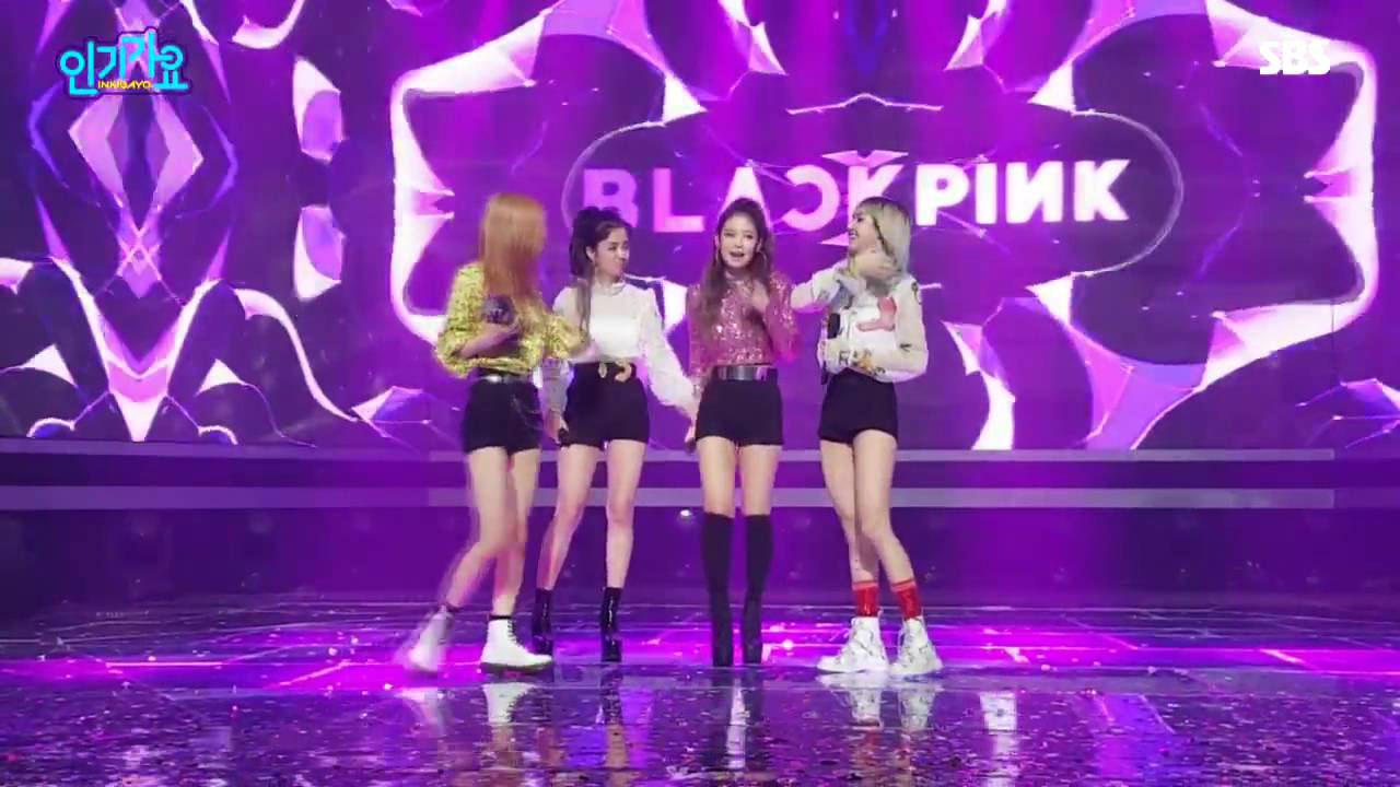 160821 BLACKPINK - WHISTLE FULL ENCORE @ INKIGAYO - YouTube