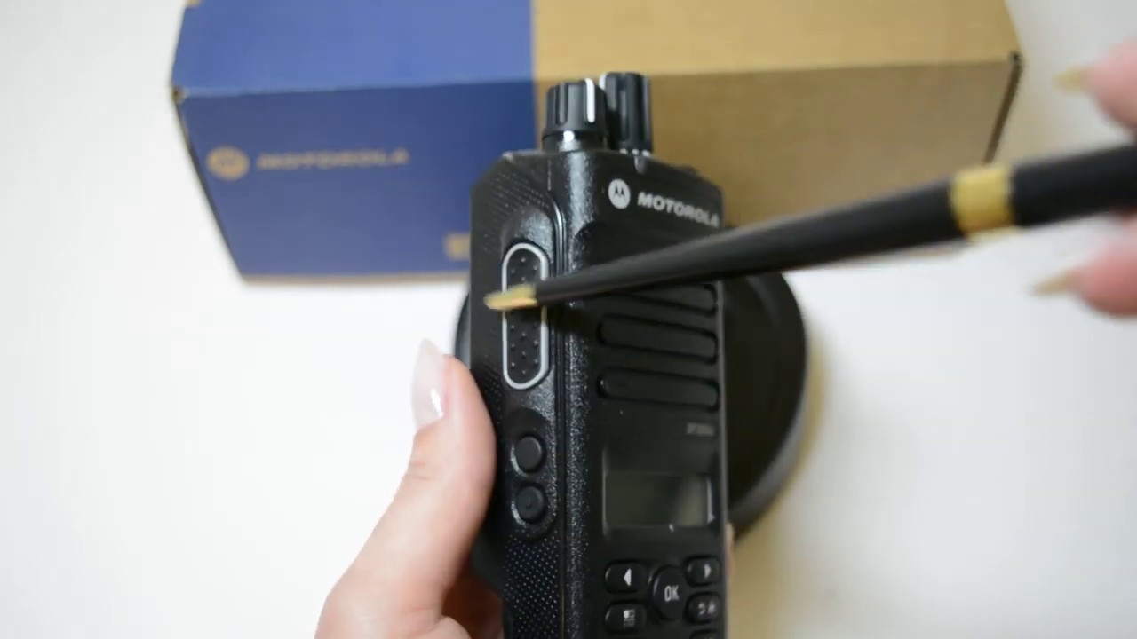 Рация DP2600E - YouTube