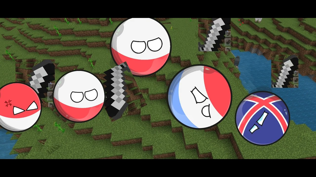 minecraft countryballs sword - YouTube
