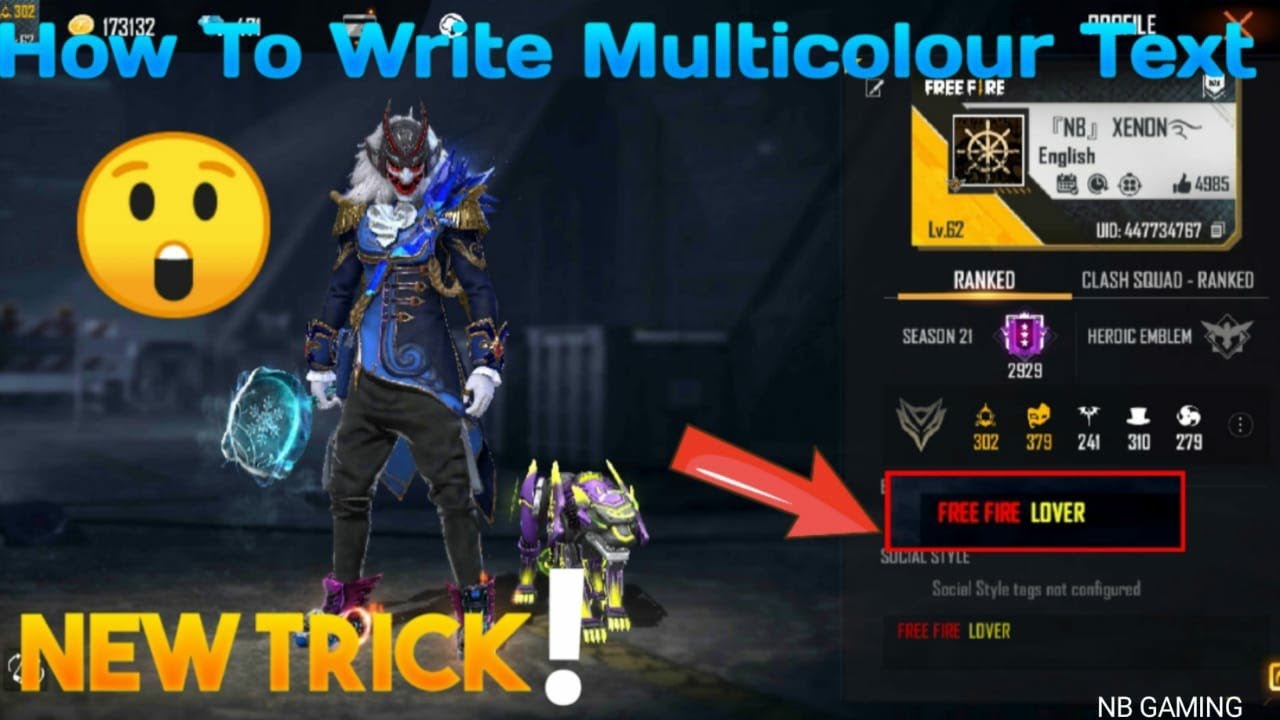 HOW TO WRITE COLOUR TEXT IN FREEFIRE JUST 2MIN ALL COLOUR CODES HOW TO WRITE COLOUR TEXT IN FREEFIRE JUST 2MIN ALL COLOUR CODES