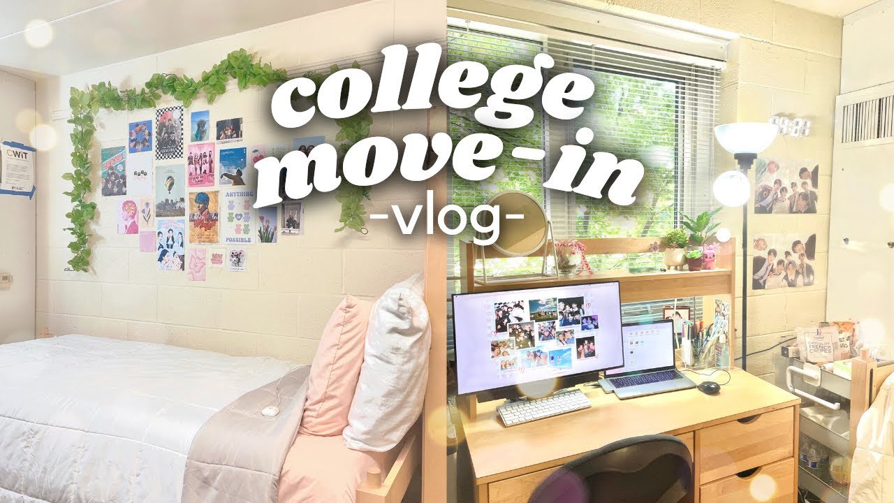 COLLEGE MOVE IN VLOG | freshman year - YouTube