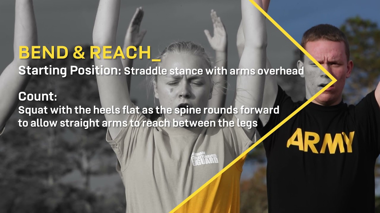 Performing the Bend and Reach │ National Guard - YouTube
