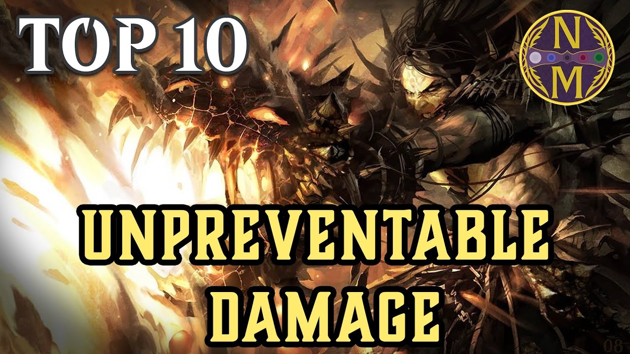 MTG Top 10: Unpreventable Damage | A Surprisingly STACKED List | Magic ...