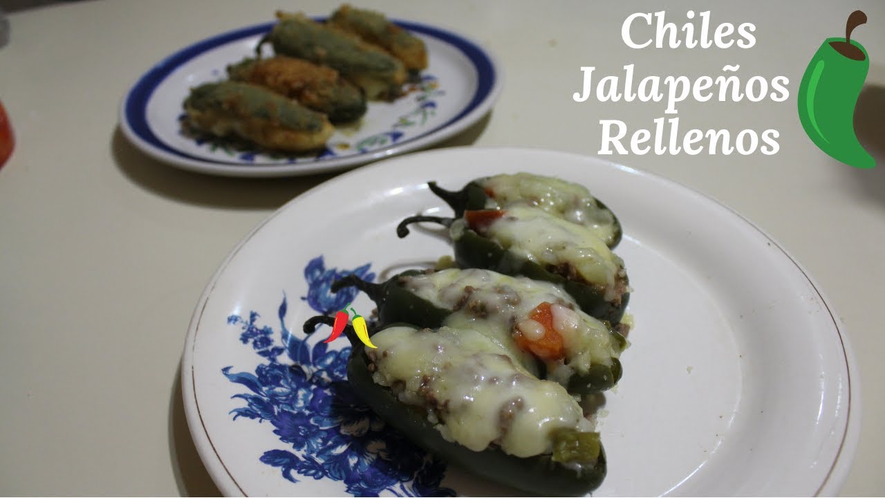 Chiles Jalapeños Rellenos🌶| Cocinando al día👩‍🍳 - YouTube