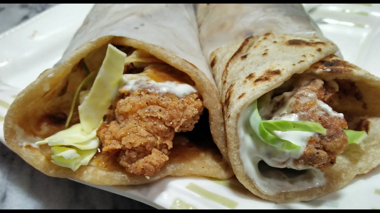 Zinger Paratha | Zinger Pratha Roll | Foodie’s Way - YouTube