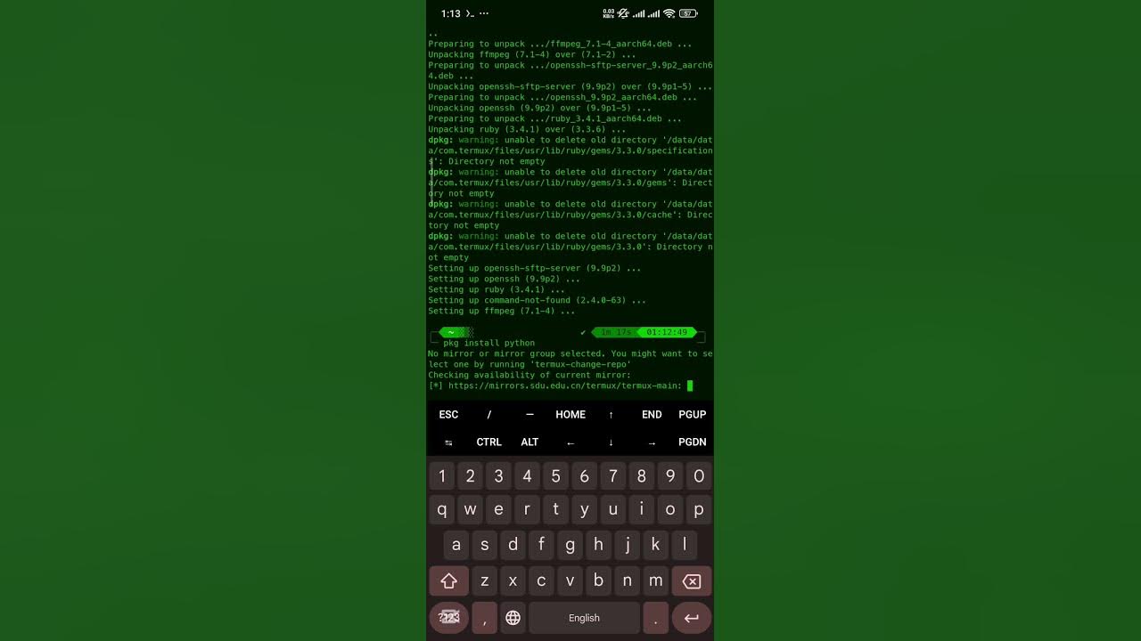Installing Python on Android Using Termux: A Step-by-Step Guide - YouTube