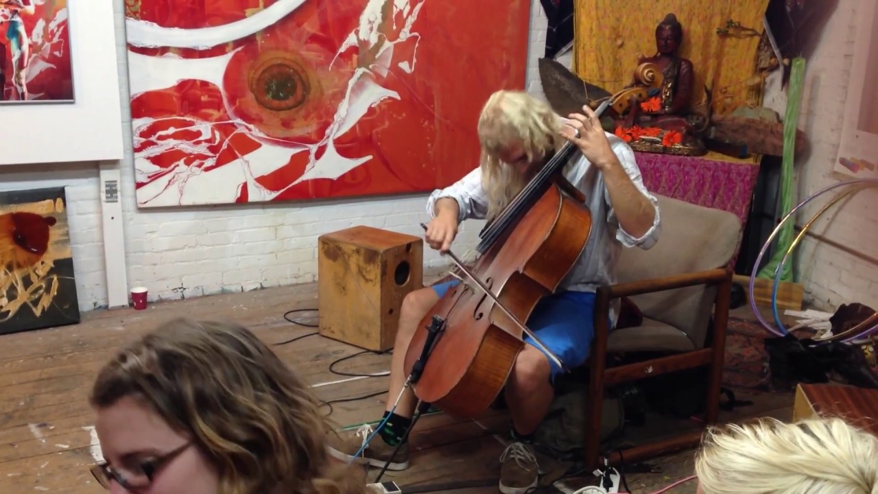 Martin Watkinson: Street Cellist/Summoner of the Dark Arts - YouTube