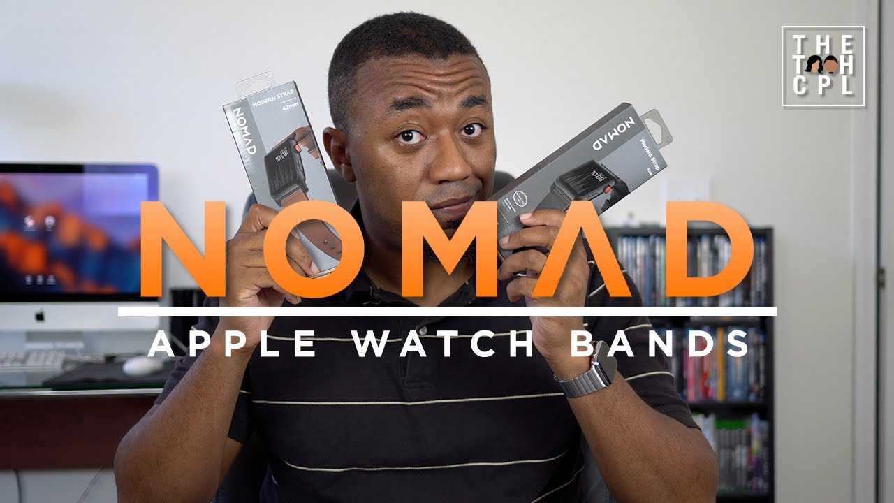 Nomad Modern Strap Bands for Apple Watch - YouTube