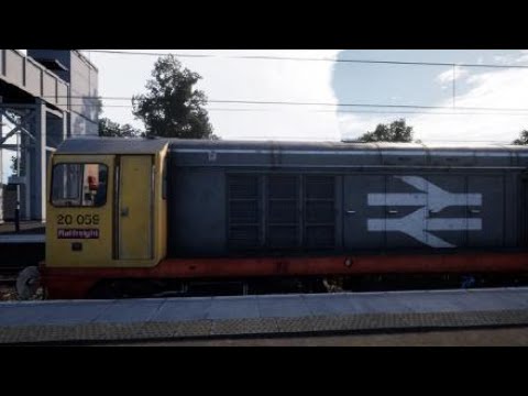 Train Sim World 3_Class 20 "Chopper" Neilston - Newton AWS PS4 - YouTube