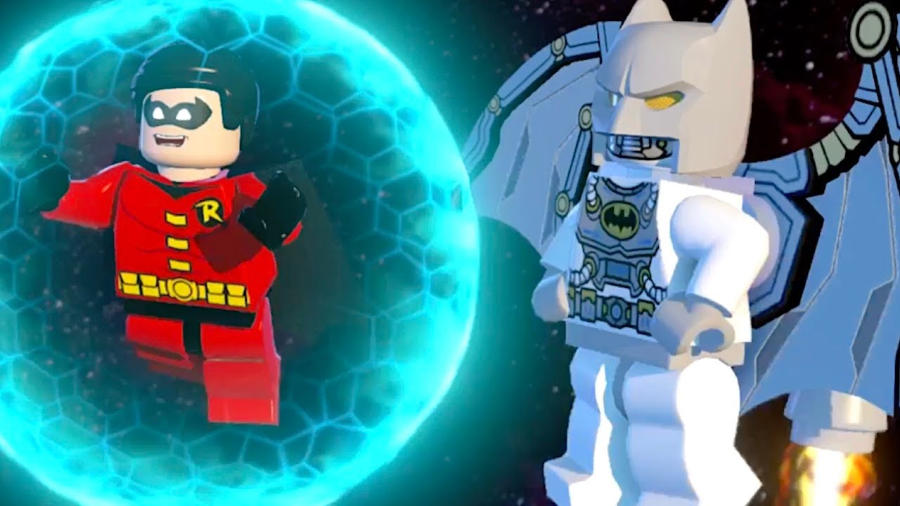 Batman & Robin Full Scene from Space - LEGO Batman 3 - YouTube