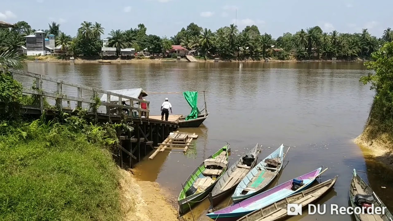 Keindahan sungai sebabi seruyan - YouTube