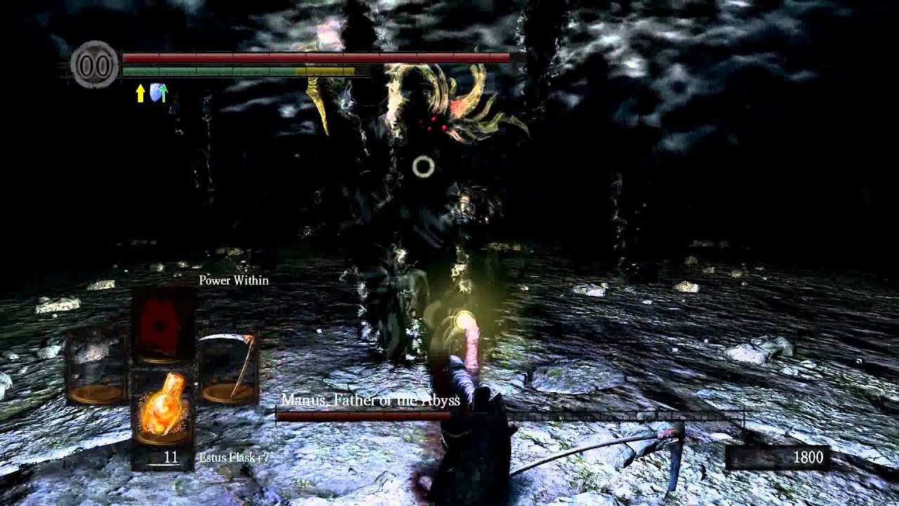 Dark Souls NG+ Bosses - Manus, Father of the Abyss - 1080p HD - YouTube