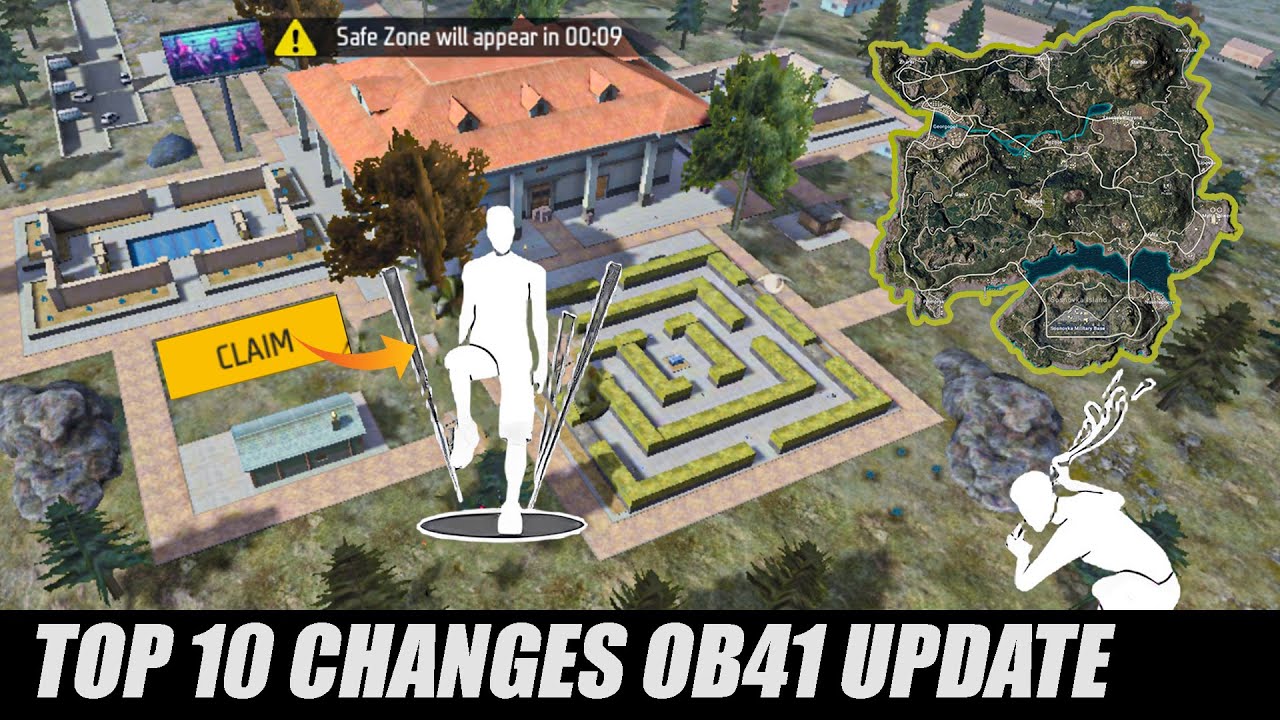 TOP 10 Biggest Changes After OB41 Update Free Fire | OB41 Update ...