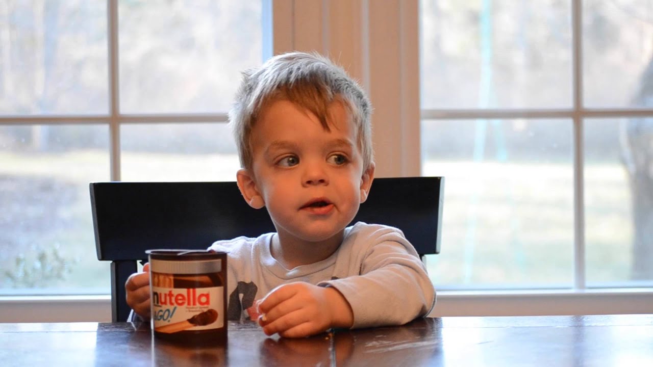 Kids Trying Nutella For The First Time - YouTube