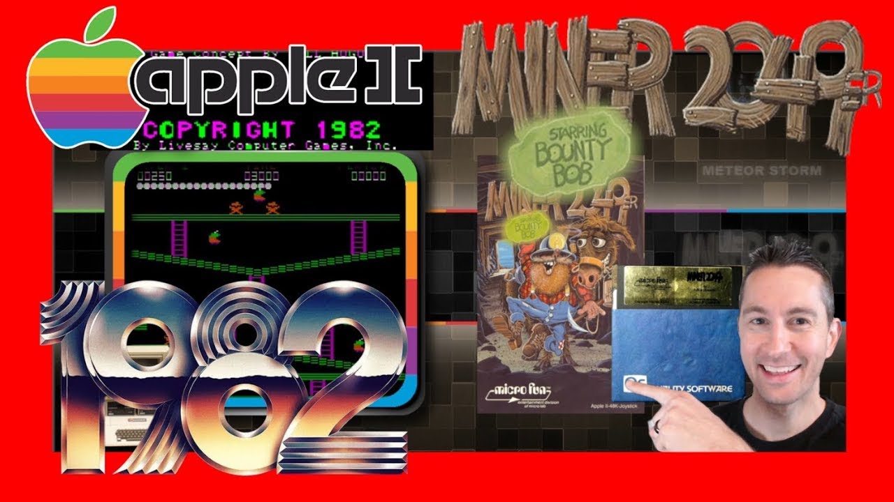 Welcome Back Bounty Bob! Miner 2049er on Apple II #apple # ...