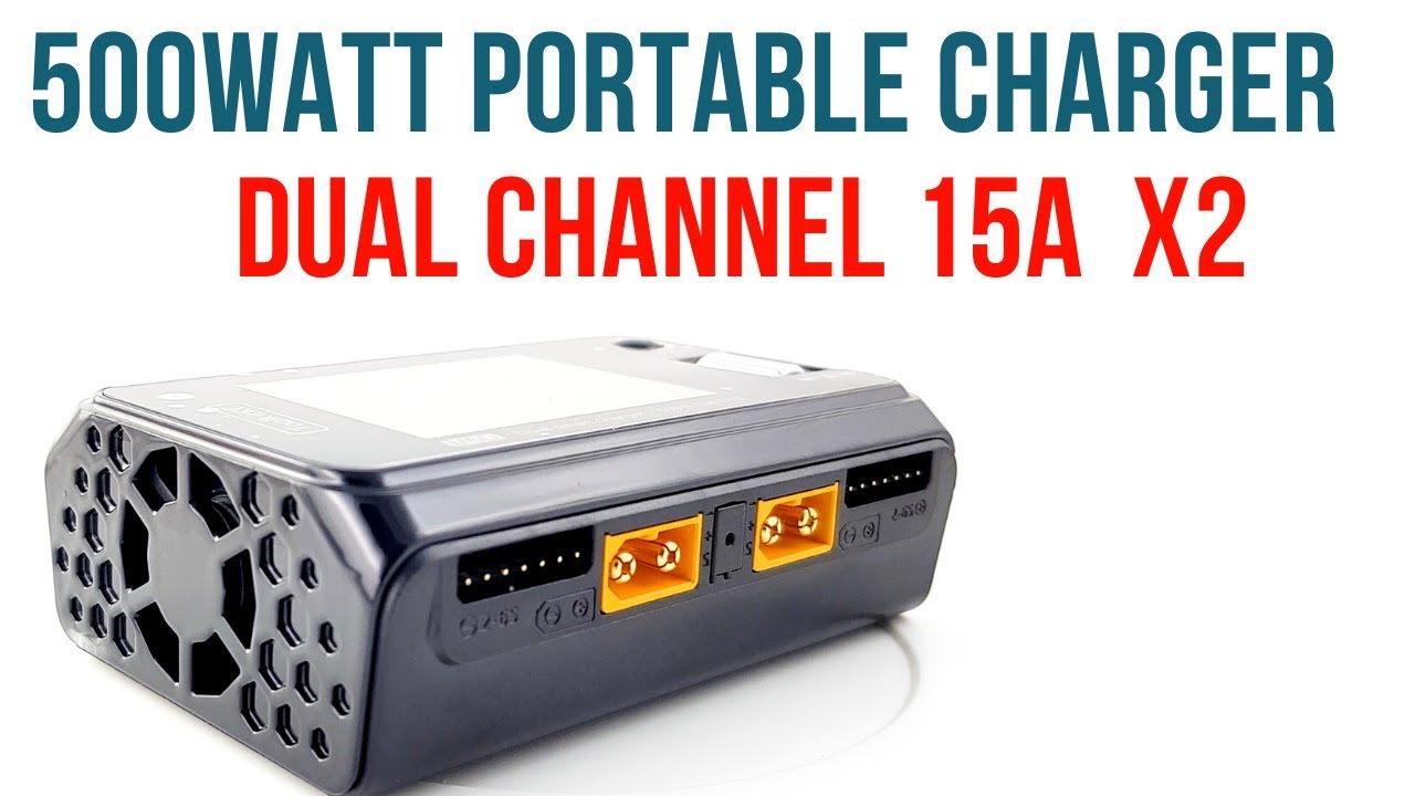Probably Most Powerful Portable Charger // ToolkitRC M6D 500W - YouTube