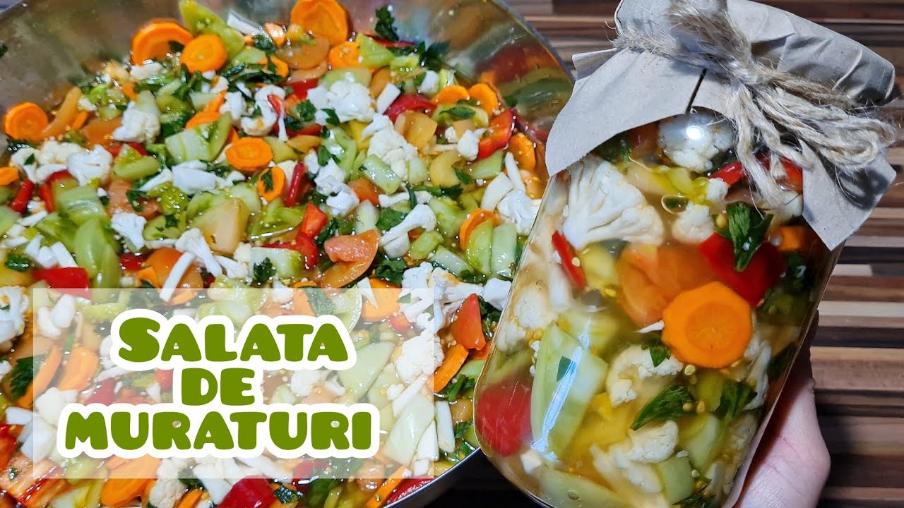 Salata de muraturi/Muraturi asortate-reteta simpla, rapida si super ...