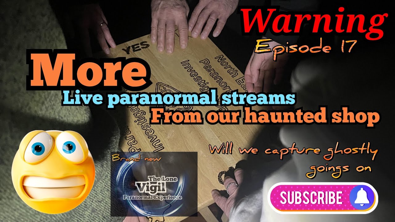 WARNING ⚠️ More horror stories from our live paranormal stream ...
