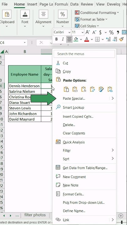 Copying and Pasting Multiple Numbers in Excel #shorts - YouTube