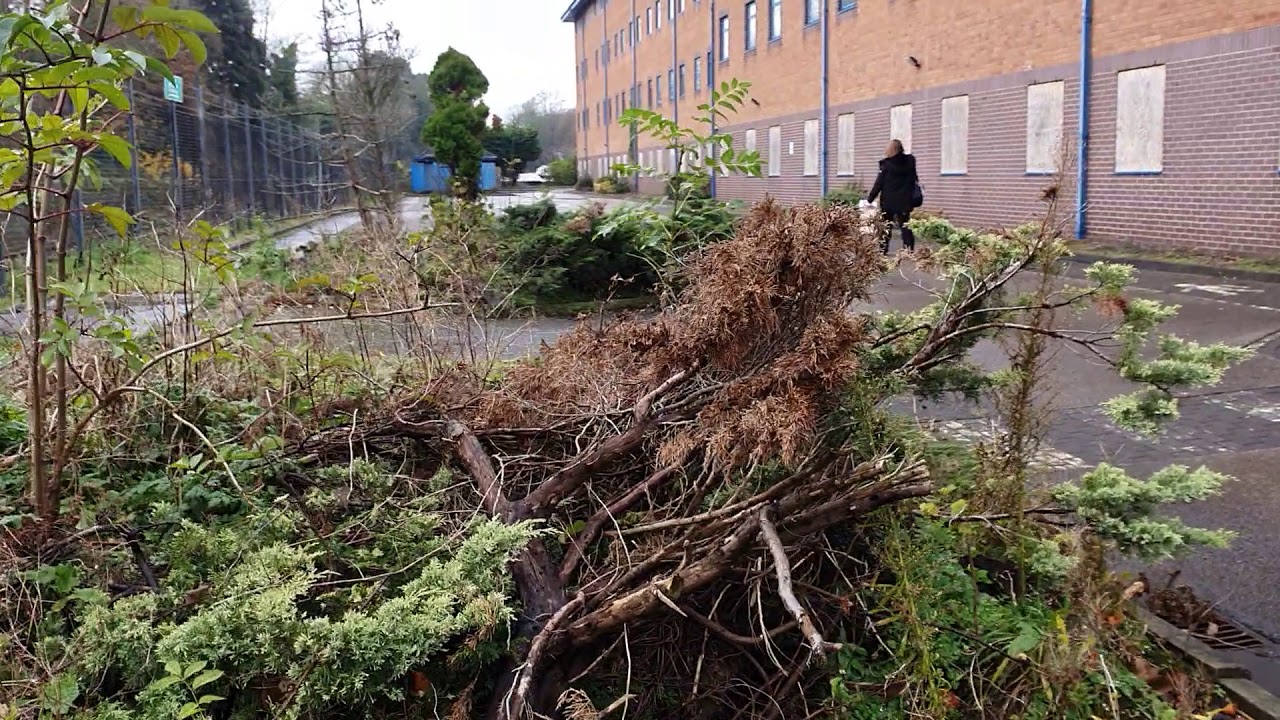 AXA abanded lytham site 3 years later - YouTube